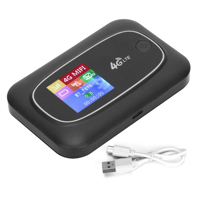 4G LTE ROUTER 2.4Ghz Wifi Cat4 150Mbps Mobile Wireless Hotspot With Sim ...