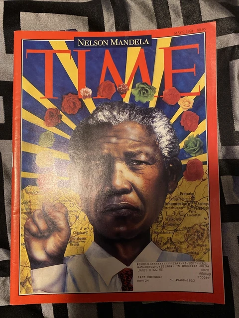 TIME MAGAZINE MAY 9, 1994- Nelson Mandela £7.85 - PicClick UK