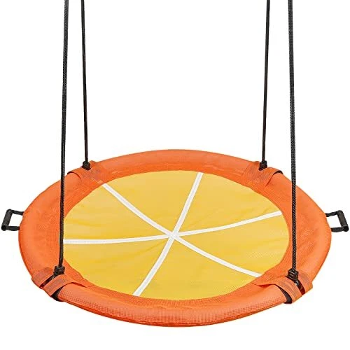 47 INCH/120 CM Tree Swing Nest Swing Plate Swing Children Round Swing £ ...
