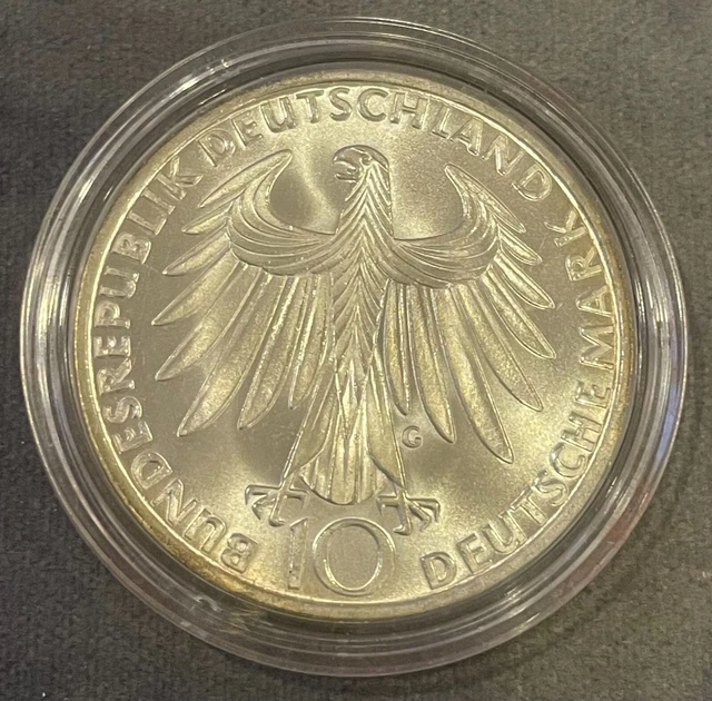 MÜNZE 10 DEUTSCHE Mark Olympische Spiele München 1972 D EUR 100,00 ...
