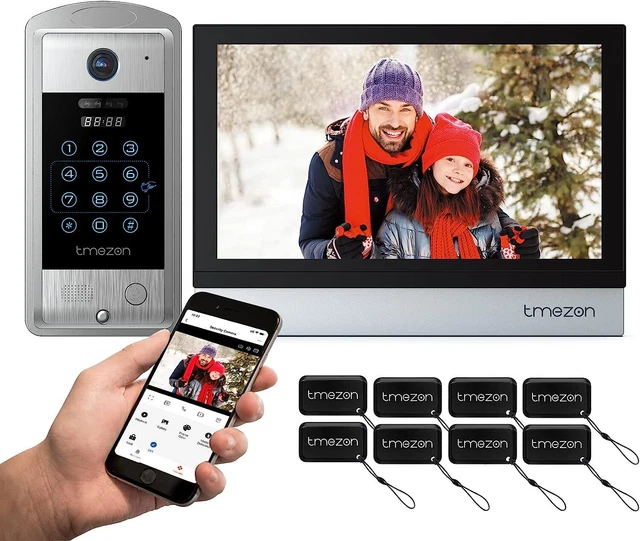 TMEZON VIDEOCITOFONO WIFI Video Citofono Smart 10 pollici Monitor Touch ... TMEZON VIDEOCITOFONO WIFI Video Citofono Smart 10 pollici Monitor Touch ...