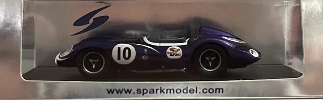 SPARK 1/43 S1163 Scarab MK2 Chevrolet #10 USAAC Meadowdale 1959 Jim ...