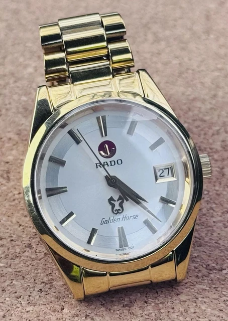 RADO GOLDEN HORSE Automatic Watch Swiss Made Vintage £475.91 - PicClick UK