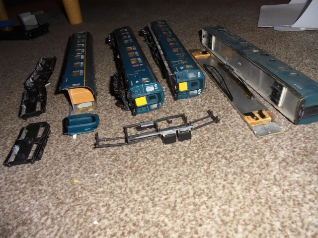 OO SCALE MTK Kit Built 4Tc Emu Br Blue Part Made Unpowered £29.95 ...