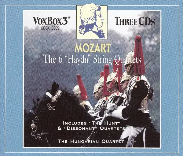 CD-BOX MOZART THE 6 "Haydn" String Quartets voxbox EUR 16,25 - PicClick FR