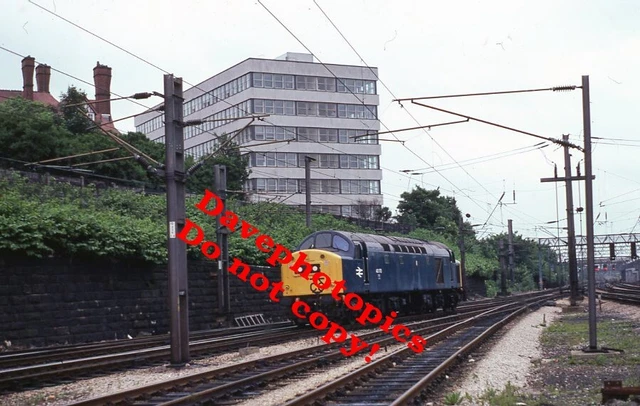 ORIGINAL 35MM Slide Railway Diesel /Steam 40170 @ Preston Jun 1981 £3. ...