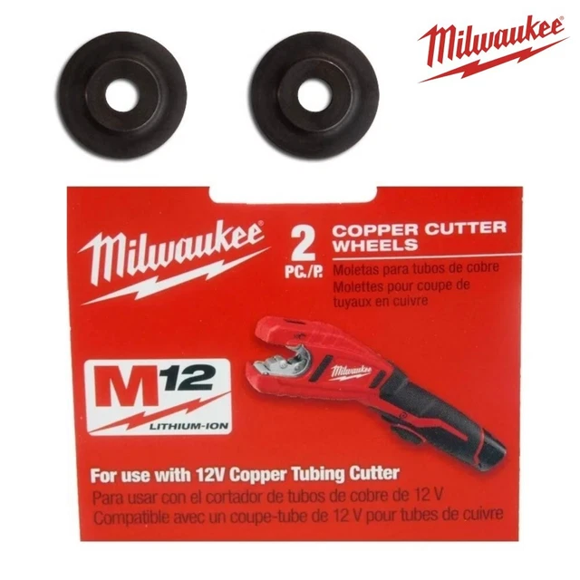 MILWAUKEE M12 COPPER Tubing Cutter Wheels 2471 and Ridgid models ...