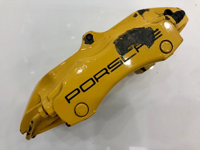 GENUINE PORSCHE 911 996 Yellow Carbon Ceramic Pccb Rear Left Brake ...