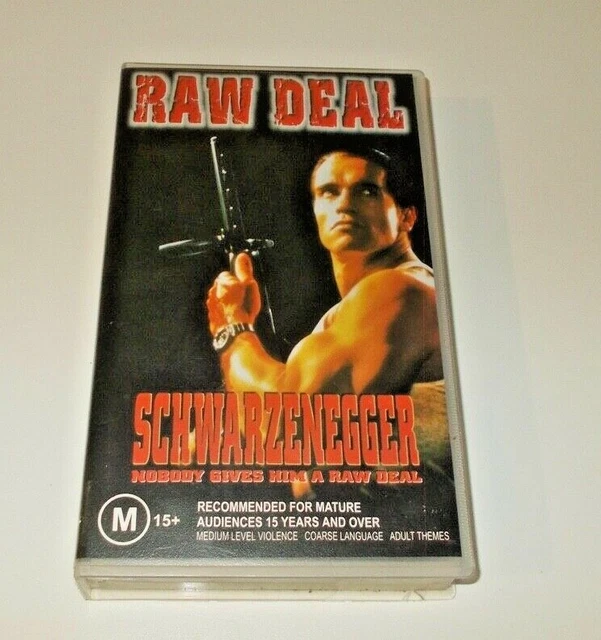 RAW DEAL VHS Pal small box Schwarzenegger $23.74 - PicClick AU