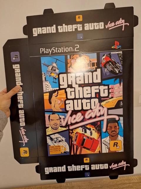 GTA GRAND THEFT Auto Vice City PS2 Box PLV EUR 120,00 - PicClick FR