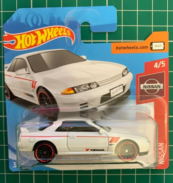 HOT WHEELS NISSAN Skyline GTR BNR32 White Number 1 New and Sealed £18. ...