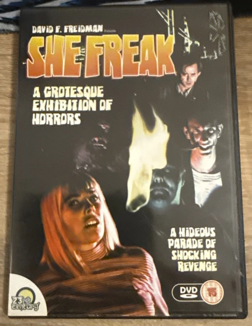 SHE-FREAK DVD - David F. Friedman - Claire Brennen, Lee Raymond - Byron ...