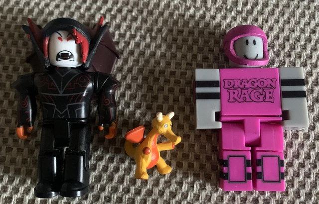 ROBLOX HUNTED VAMPIRE & Dragon Rage Figures with Mini Dragon £4.99 ...