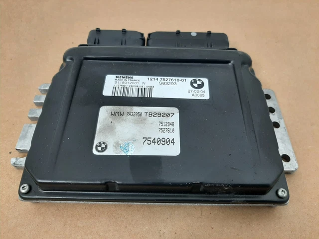GENUINE BMW MINI Cooper One ECU Petrol Engine Control Unit 7540904 EUR 23,04 - PicClick FR