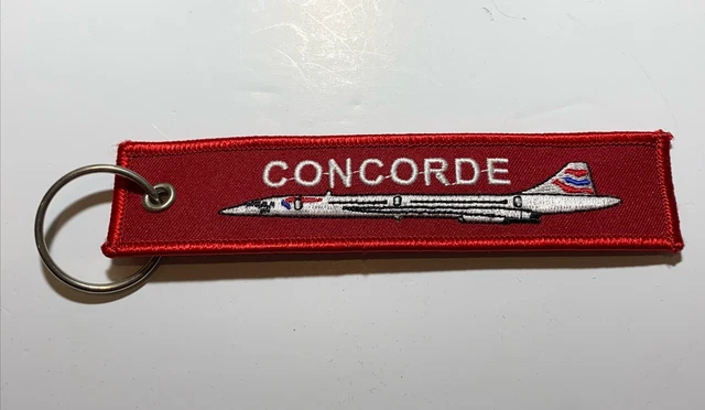 BRITISH AIRWAYS CONCORDE Remove Before Flight Key Ring Fob £7.50 ...