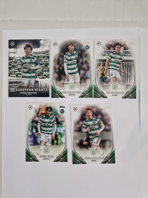 TOPPS UEFA CLUB Competitions 23-24 CELTIC FC EUR 1,76 - PicClick FR