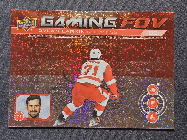 24-25 UPPER DECK Dylan Larkin Gaming FOV 🔥🔥🔥 Speckled Foil Variant $7.99 - PicClick CA