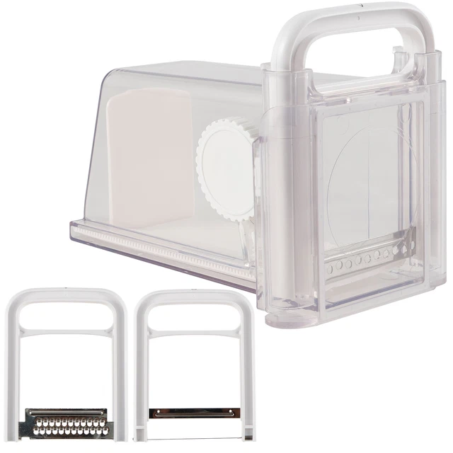 CHEESE SLICER CHEESE Storage Box Large Capacity Manual Butter Cutting ...