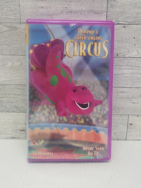 BARNEY - SUPER Singing Circus (VHS, 2000) EUR 3,71 - PicClick IT