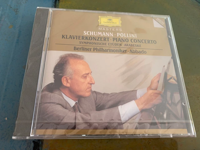 CD SCHUMANN POLLINI Berliner Philharmoniker Abbado Klavierkonzert ...