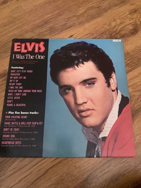 ELVIS PRESLEY - I Was The One (1983) vinyl LP VG+ £8.55 - PicClick UK