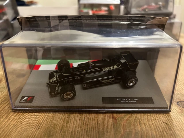 F1 DIECAST MODEL 1985 Lotus 79T AYRTON SENNA new & sealed F1 Car ...