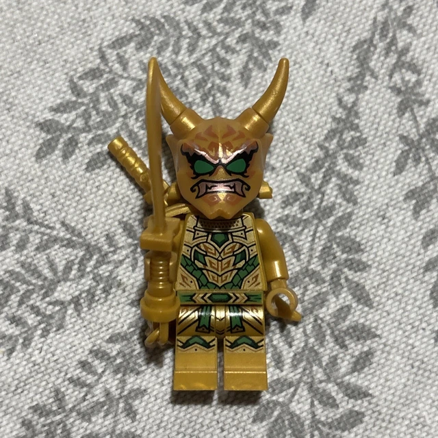 LEGO NINJAGO GOLD Oni Lloyd Minifigure From Dragon Set 71774 £34.99 ...