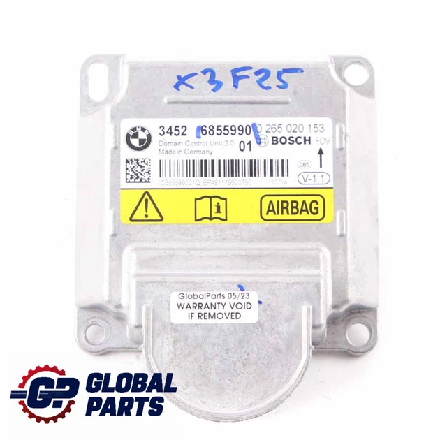 BMW X3 F25 ICM Control Unit Air Bag Module SRS Safety ECU 6855990 $219. ...