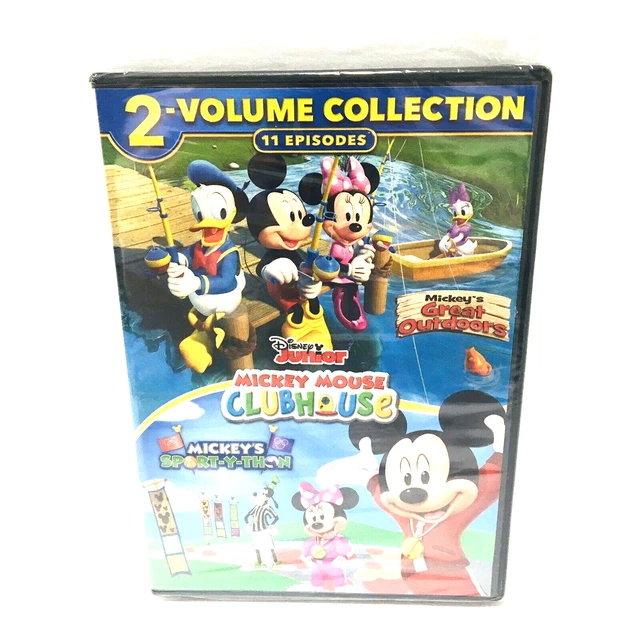 DISNEY JUNIOR MICKEY Mouse Clubhouse DVD 2 Volume Collection 11 ...