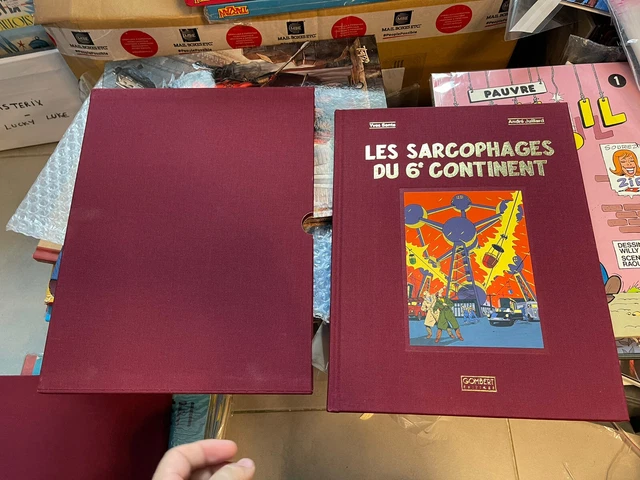 TL BLAKE ET Mortimer « Le sarcophage du 6eme Continent » T1 Éd Gombert ...