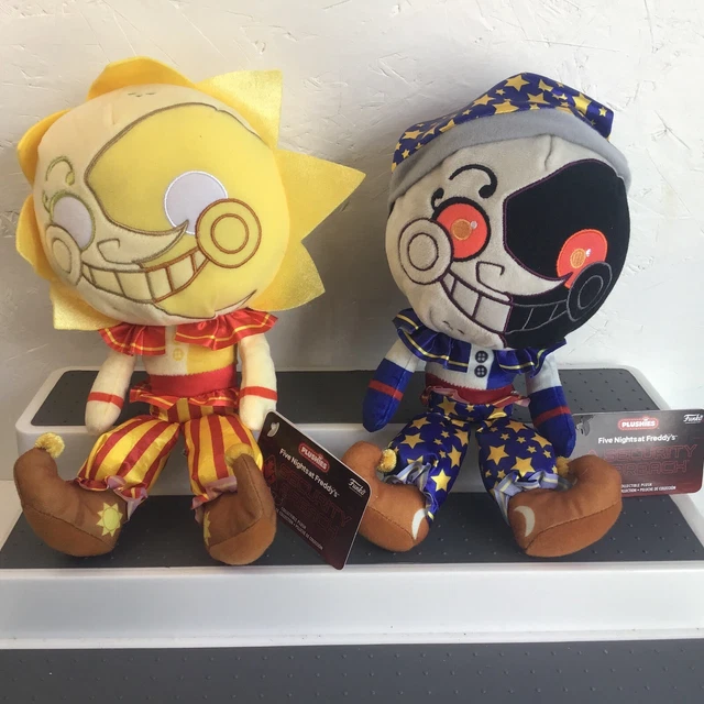 FIVE NIGHTS AT Freddys Sun & Moon Plush FNAF Security Breach Funko Soft ...