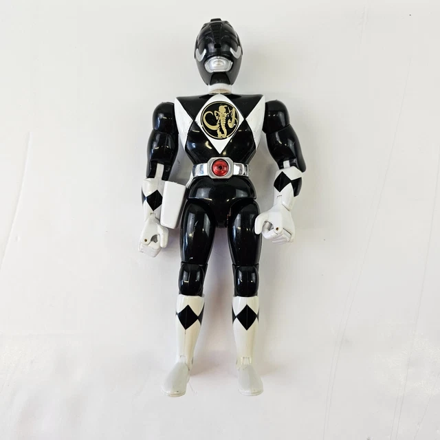 MIGHTY MORPHIN POWER Rangers Black Ranger Action Figure 8" Karate ...