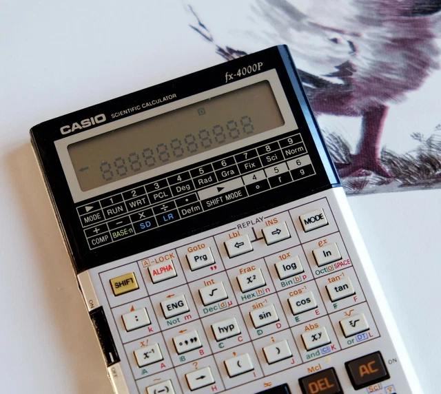 CALCULATRICE CASIO FX-4000P EUR 11,50 - PicClick FR