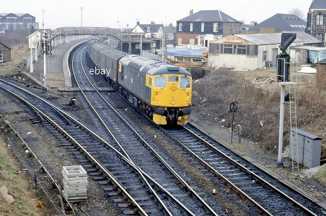 ORIGINAL 35MM SLIDE BR Class 26 no.26029 at Newton on Ayr +rights for ...