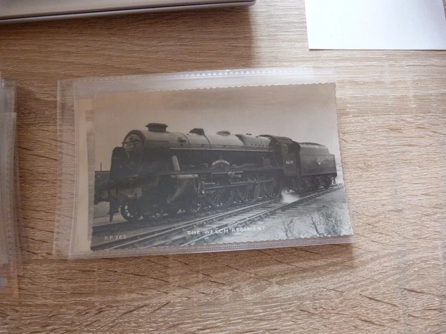 POSTCARD: LMS LOCOMOTIVE 46139 'The Welch Regiment' (H188) £1.00 ...