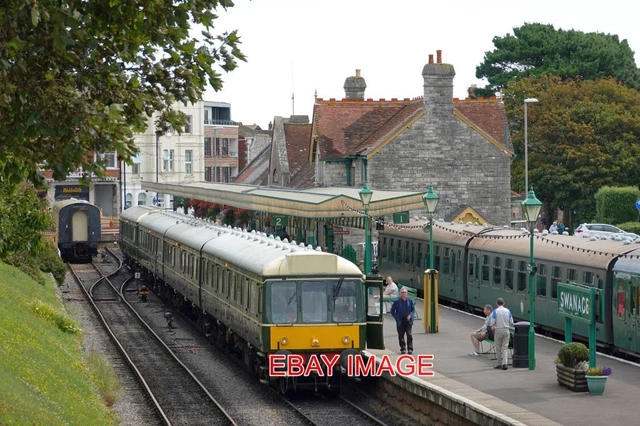 PHOTO (2) Class 117 Dmu With Class 121 W55028 At Swanage On The Swanage ...
