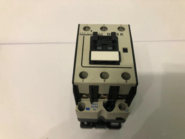 GEC ALSTHOM DL15K Contactor 240 Volt Coil 54 Amp new $70.62 - PicClick AU