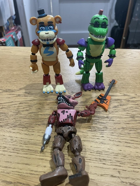 FIVE NIGHTS AT Freddy's GlamRock Montgomery Gator Foxy Nightmare Funko ...