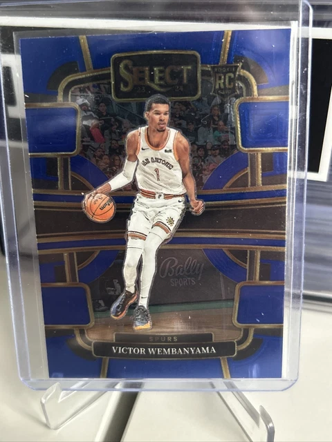 2023-24 SELECT VICTOR WEMBANYAMA Rookie Card RC Concourse Wemby Spurs ...