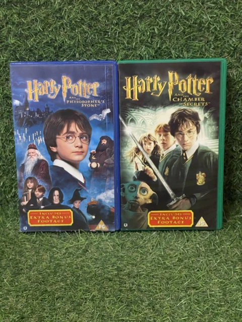 HARRY POTTER AND the Philosopher’s Stone And Chamber of Secrets VHS ...