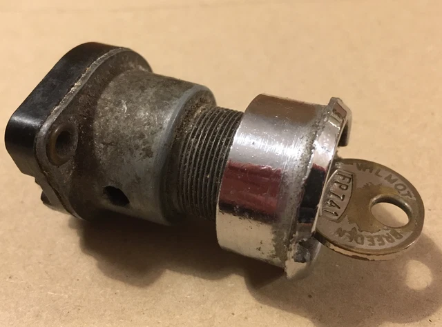 VINTAGE CLASSIC CAR Lucas Ignition Switch with Union Wilmot Breeden FP ...