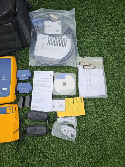FLUKE NETWORKS DSX-5000 Versiv Cat6 Cat6a LAN Cable Certifier Tester ...
