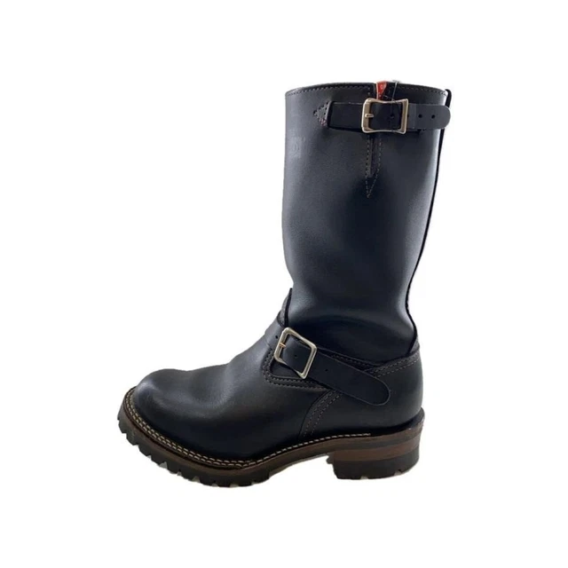 WESCO BOSS ENGINEER Boots Leather Black US 7 Heel 5cm Height 33cm £689. ...