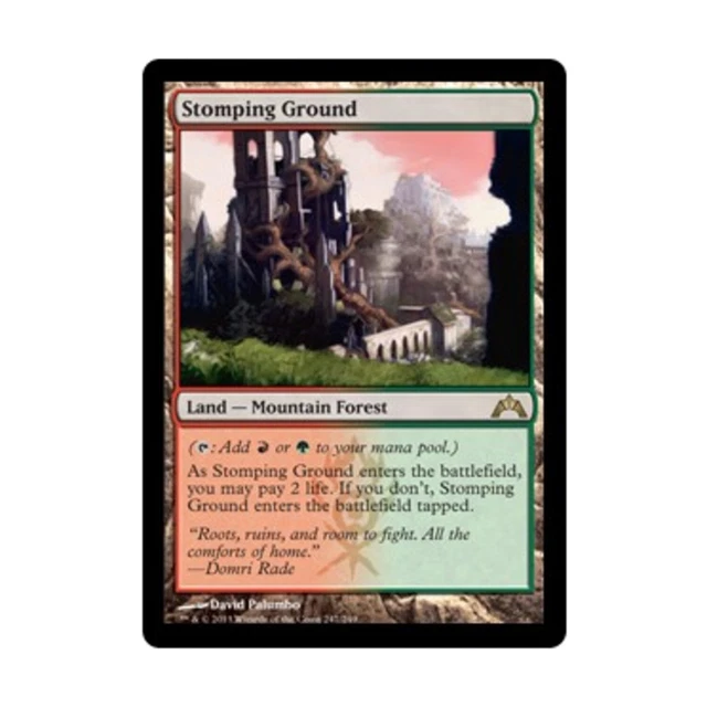 WOTC MTG GATECRASH Stomping Ground (R) très bon état EUR 14,03 ...