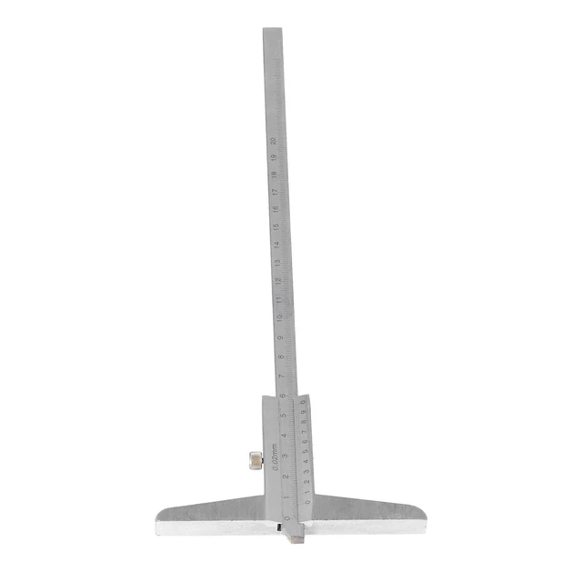 (0-200)VERNIER CALIPER DEPTH Vernier Caliper Depth Gauge Stainless ... (0-200)VERNIER CALIPER DEPTH Vernier Caliper Depth Gauge Stainless ...