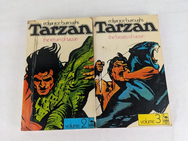 TARZAN: THE RETURN of tarzan / Beasts of tarzan by Edgar Rice Buroughs ...