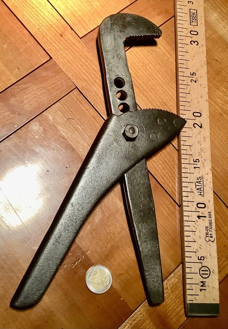 OUTILS ANCIENS,OLD TOOL,MILITARIA,BELLE pince grande ouverture ...