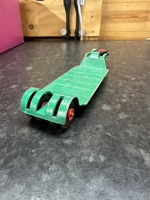 UNBOXED MATCHBOX LESNEY King Size K-17 Dyson Low Loader Unit Trailer £9 ...