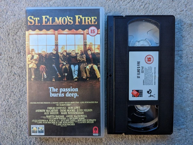 ST ELMO'S FIRE VHS Video PAL £3.99 - PicClick UK