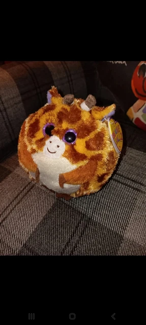 TY BEANIE BALLZ Tippy The Giraffe Soft Plush Toy 2012. £8.00 - PicClick UK